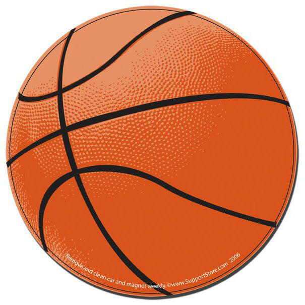 Basketball Car Magnet - Order Now – Support Store