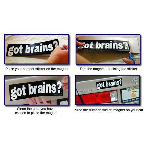 Premium Quality The Original Bumper Sticker Magnet - 4" x 12" – Support ...