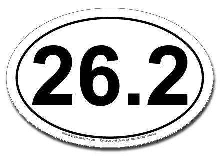 Best Quality 26.2 Mile Marathon Oval Magnet - Order Now – Support Store